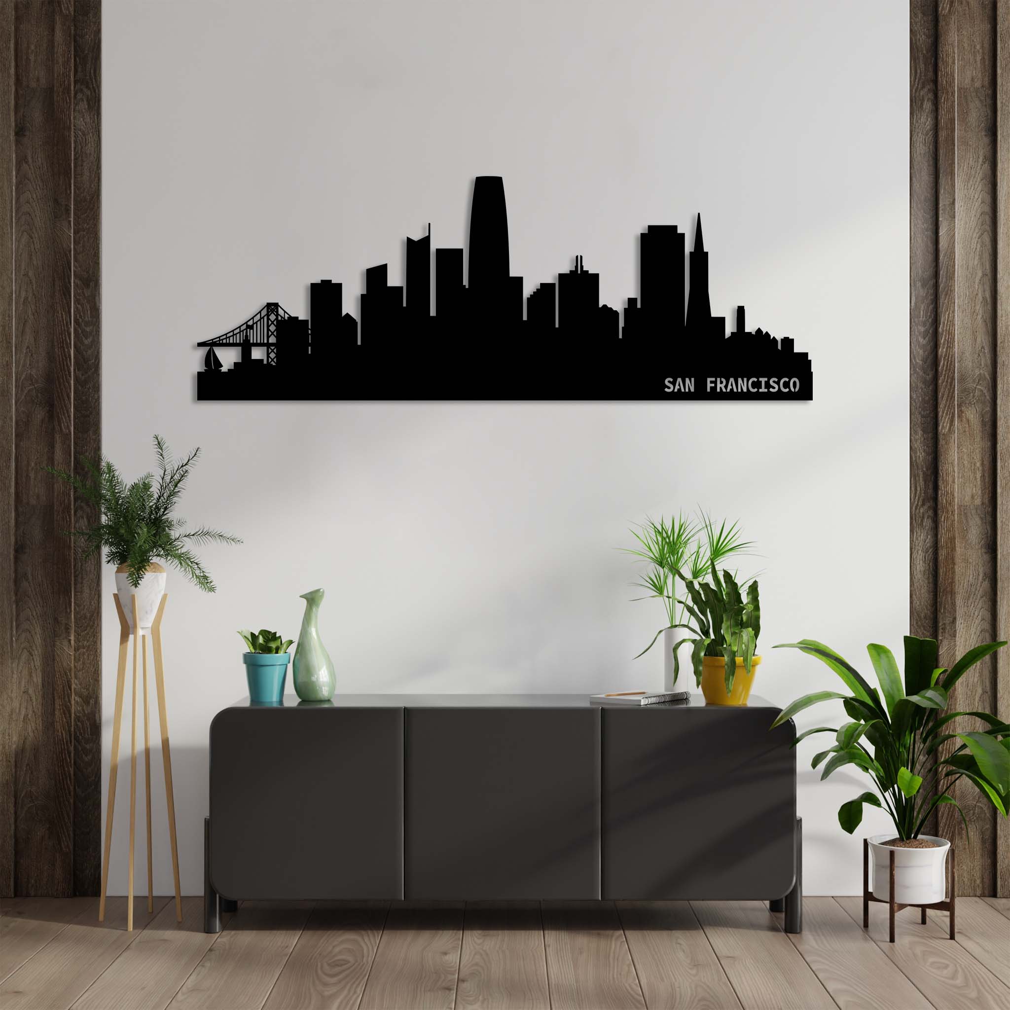Skylines Metal Wall Art