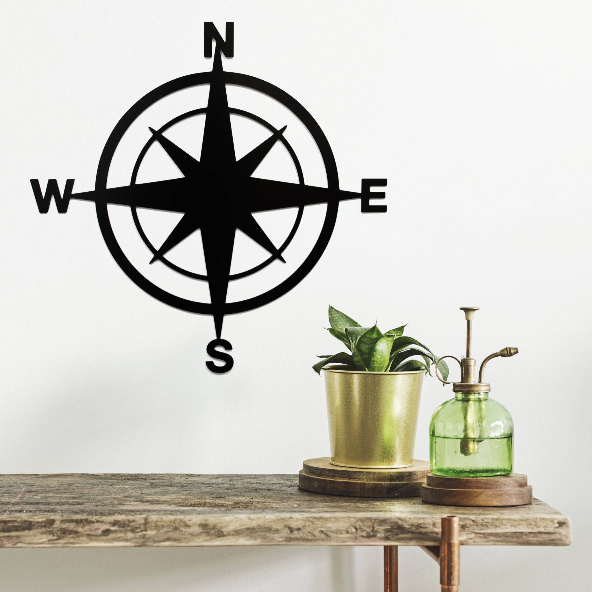 Compass - Metal Wall Art | MetalPlex